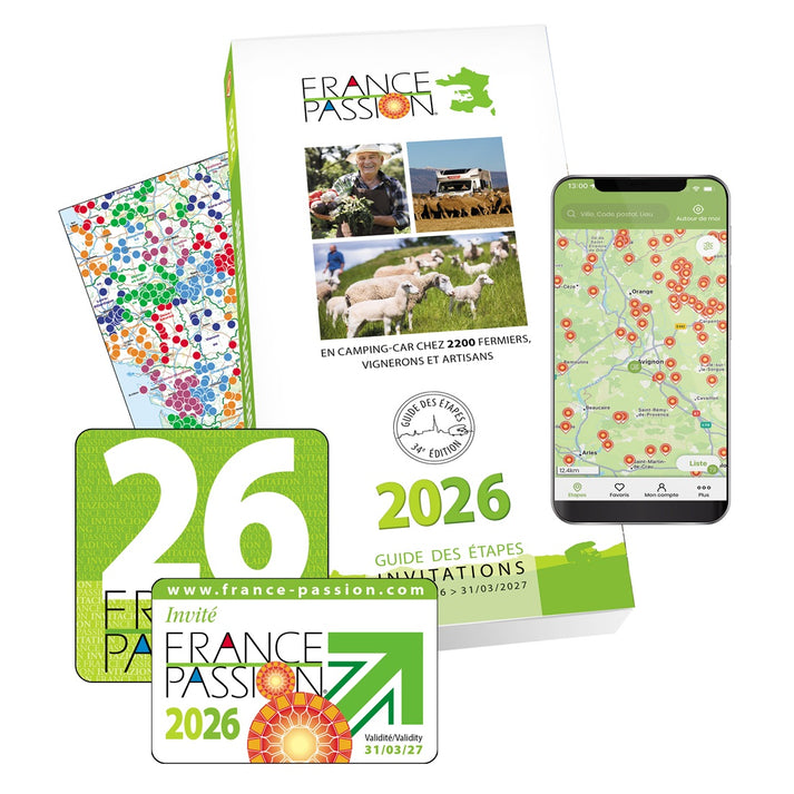 France Passion 2026 motorhome membership from Vicarious Books Media ...