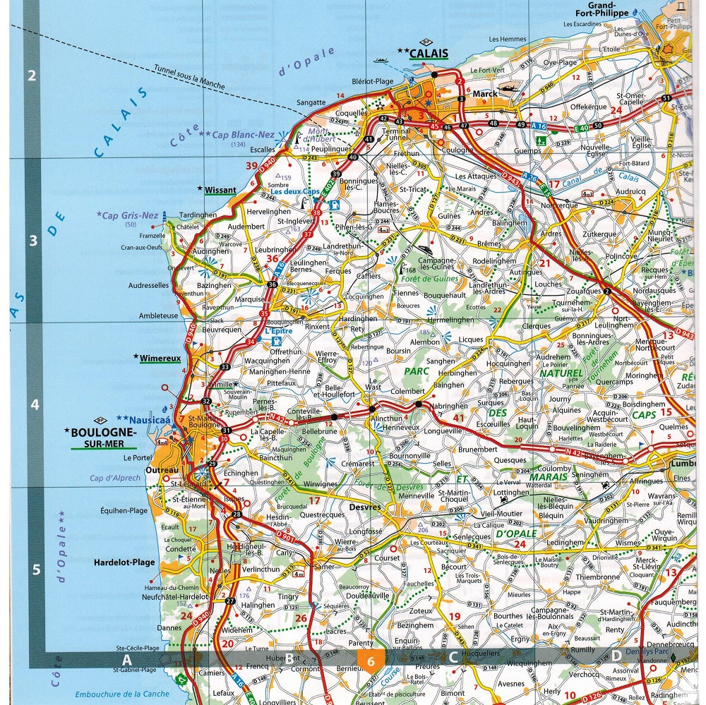 Michelin France Laminated Road Atlas 2025 – Vicarious Media