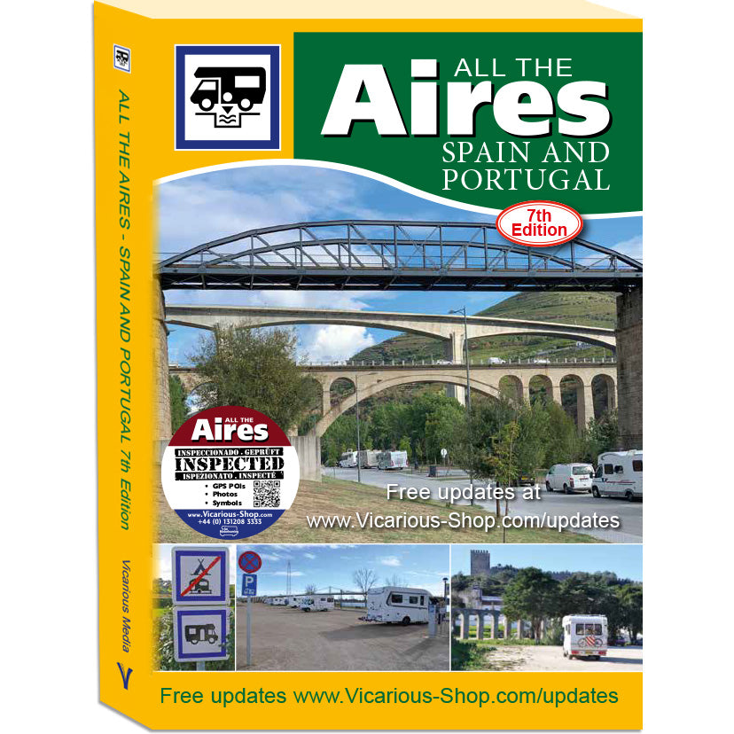 Vicarious Books Media Motorhome Aires & UK Campsite Guides for Europe ...